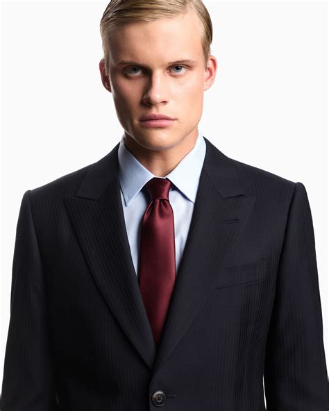 Corbata De Seda Pura Emporio Armani