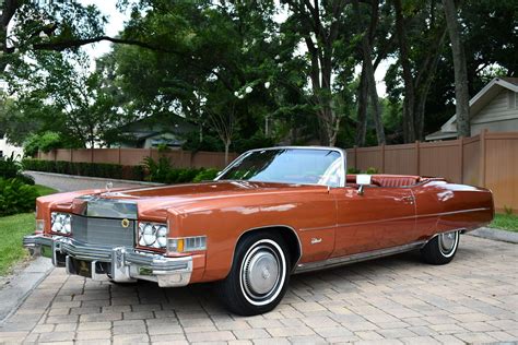 Cadillac Eldorado 1974 1974 Cadillac Eldorado Green Automatic Left