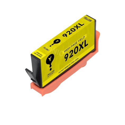 Compatible HP 920XL Ink Cartridge Yellow Single Pack – Cartridge Ink ...