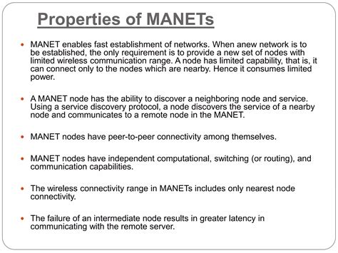 Mobile Computing Manetsrouting Algorithms Pptx Computer Networking
