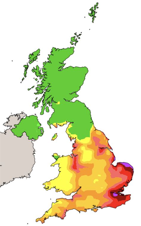 A Map And Forecast Of Air Pollution In The Uk After Defra Warns Of High