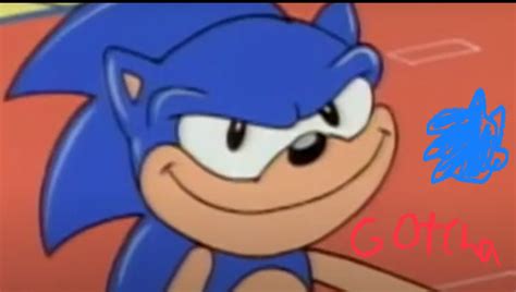 Sonic Smirk Blank Template Imgflip