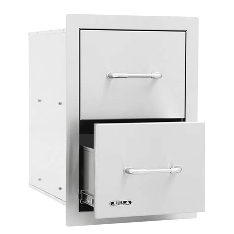 Double Drawer Premium Storage For Outdoor Kitchens Cws