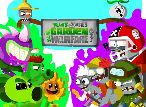 Pvz Garden Warfare By Gonchi Art On Deviantart