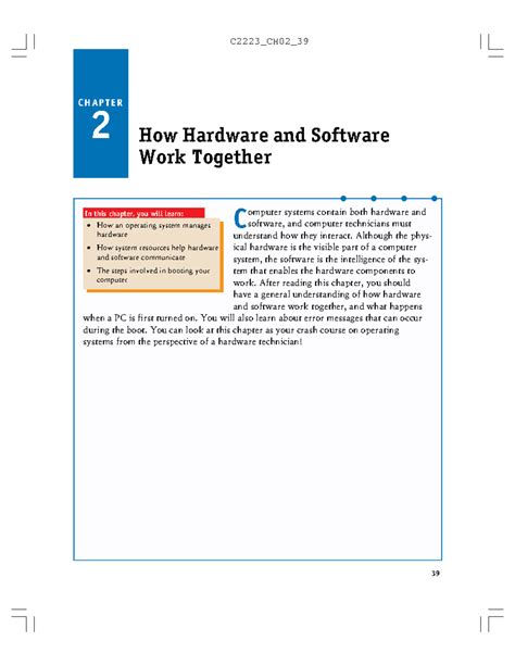How Hardware And Software Work Together Compress How Hardware And