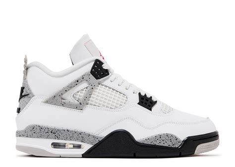 Jordan 4 Cement White
