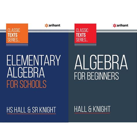 Buy Elementary Algebra For Schools And Algebra For Beginners Book Online