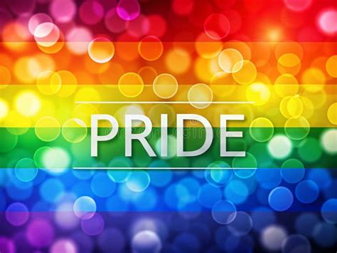 Stunning Rainbow Pride Flag Background A Vibrant Customizable Image