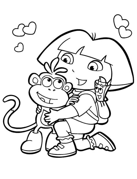 Dora Coloring Games Coloringgamesnet