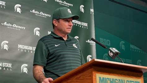 Everything Michigan State Coach Jonathan Smith Said After Loss To Ohio