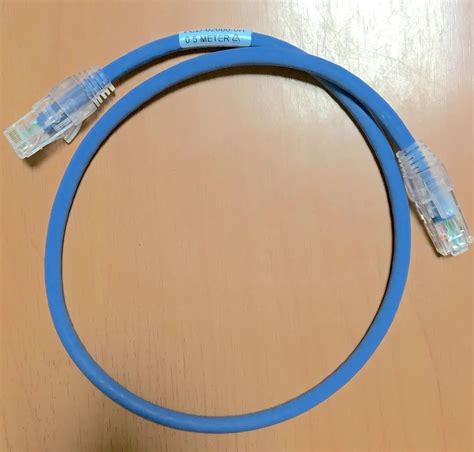 Cat6 Utp Patch Cord 2 Mtr Pvc Blue At ₹ 285piece In New Delhi Id 2854161860633