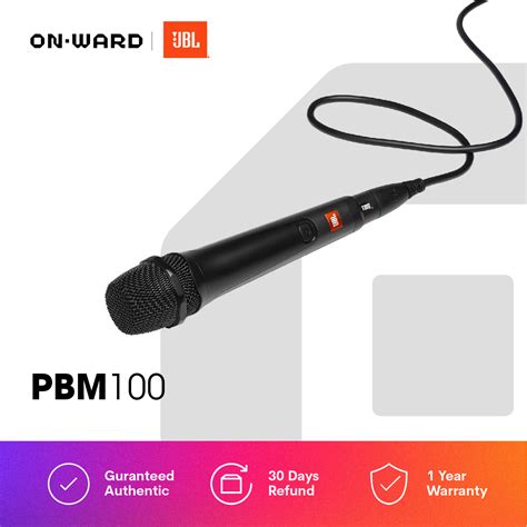Jbl Pbm Wired Microphone Wired Dynamic Vocal Mic With Cable Lazada Ph