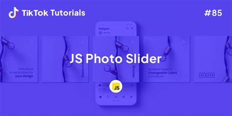 TikTok Tutorial How To Create A JS Photo Slider Australian Alumni