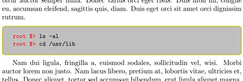 color small number of programming instructions tex latex stack