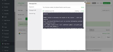 Elasticsearch Installation Issue Aapanel Free Hosting Control Panel