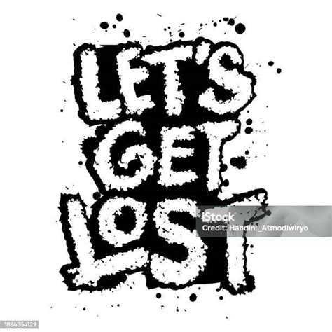 길을 잃자 손으로 그린 글자 그런 지 벡터 일러스트 레이 션 개념에 대한 스톡 벡터 아트 및 기타 이미지 개념 개념과 주제 긍정적인 감정 표현 Istock