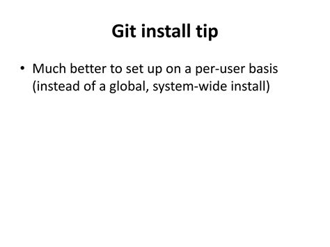 Introduction To Git And GitHub PPTX Operating Systems Computer Software And Applications
