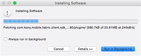 Post Installation Tasks For Kony Visualizer Enterprise On Mac Machines