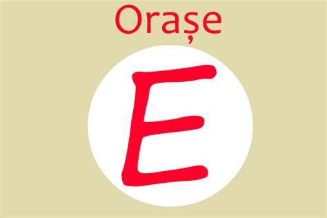 Orase Cu E Cecumcand