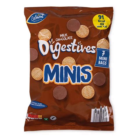 Milk Chocolate Digestives Minis 7 Pack Aldi Uk