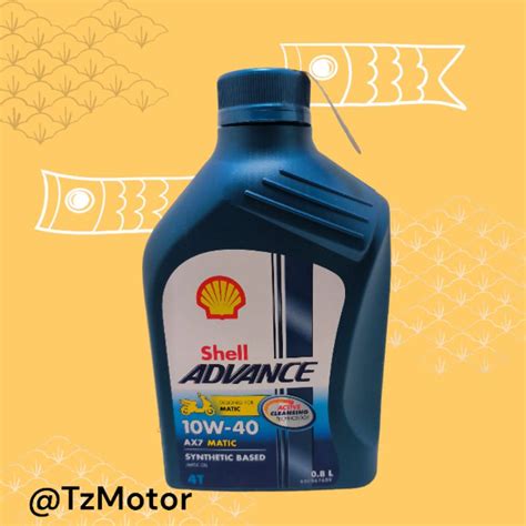 Jual Oli Shell Ax7 Matic 800ml Perbotol Shopee Indonesia
