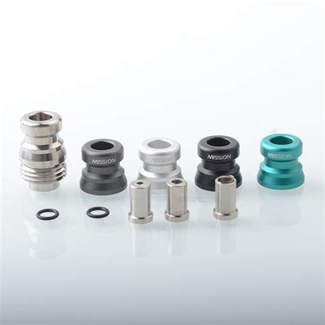 Buy Mission Xv Cosmos Style Drip Tip Set For Bb Billet Mod Titanium
