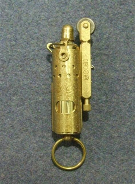 Wwi World War 1 Imco Brass Trench Lighter Hikimilitariashop
