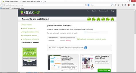 aprende cómo instalar prestashop en un servidor local xampp