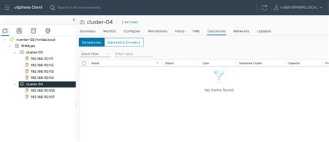 Mounting A Vsan Remote Datastore Hci Mesh