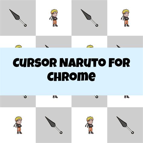 Custom Cursor Cursor Naruto For Chrome Theme Cursor Space