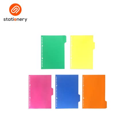 Veco Classify 20 Ring Binder Notes Index Set 5 Tabs Only Sm Stationery
