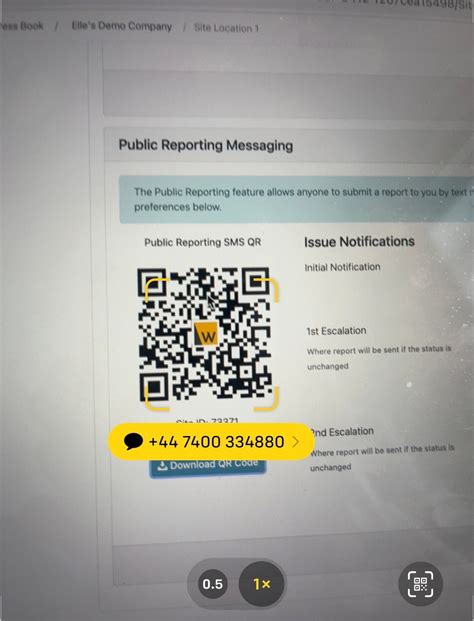 How Do I Issue Report Through The Qr Code