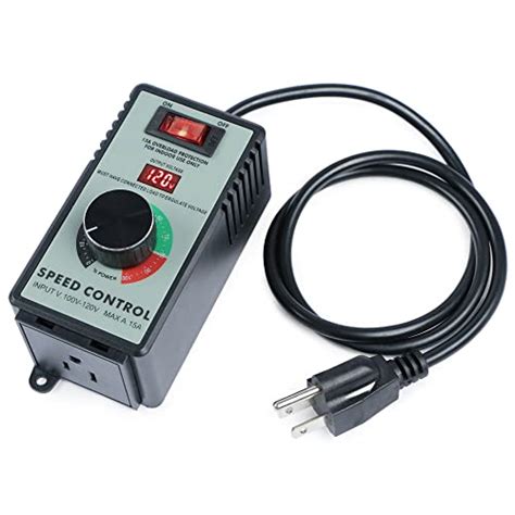 Ac 120v 15a Speed Controller Variable Adjuster For Router Duct Want It All