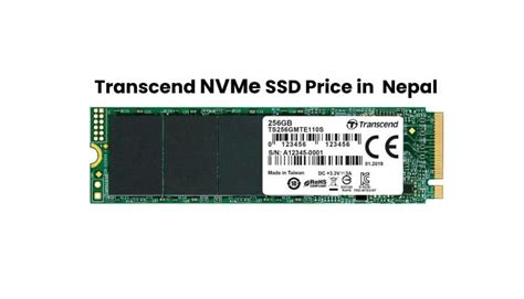 Transcend NVMe SSD Price In Nepal Specification And Availability