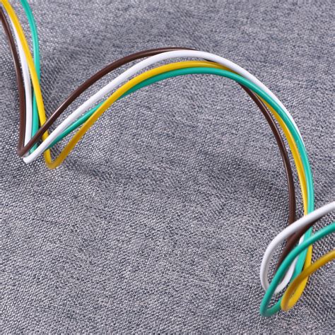 4 Way Flat Connector Plug Socket 4 Wire Flat Exten Vicedeal