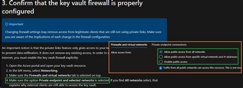 Why Ceating Private Endpoint In Existing Key Vault Blocks The Public Access From All Network As