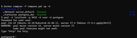 Dockerでpostgresを起動する Blogs Hone Choko Labo