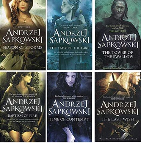 Andrzej Sapkowski Witcher Series Collection 6 Books Set By Andrzej