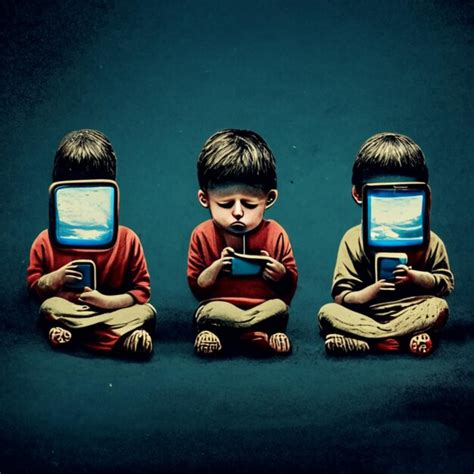 Premium Ai Image Digital Natives