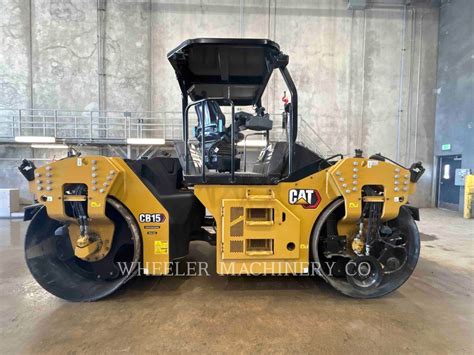 2024 Caterpillar Cb15 Smooth Drum Roller Compactor For Sale 256 Hours