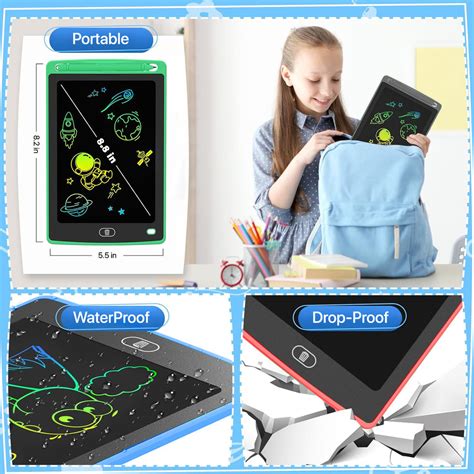Vaku Luxos ® 85 Inch Rewritable Lcd Writing Tablet Digital Slate Pad