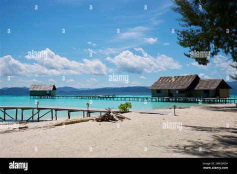 Wai Diving Resort On Raja Ampat Islands Indonesia Stock Photo Alamy