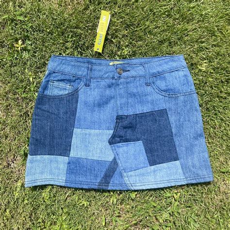 Gianni Bini Mini Denim Skirt Size Xs New With Tags Depop