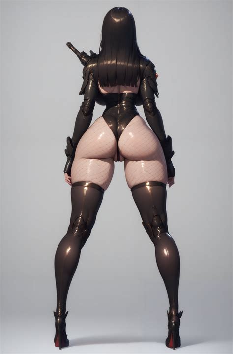 Rule 34 1girls Ai Generated Ass Ass Focus Back View Breasts Freyna