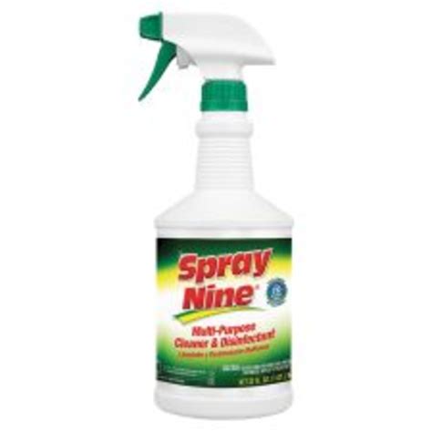 Spray Nine Cleanerdisinfectant 32 Oz Bottle All Purpose Cleaners