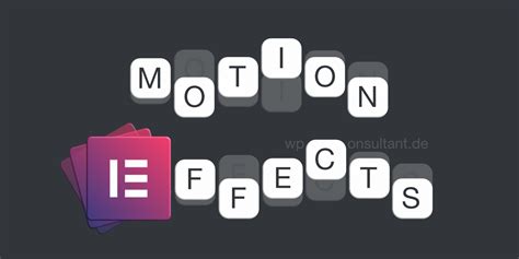 Elementor Motion Effects Wp Consultant