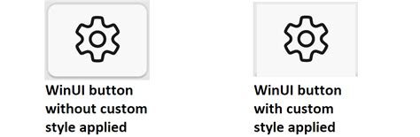 control no longer using winui 2 styles when you apply a custom style to