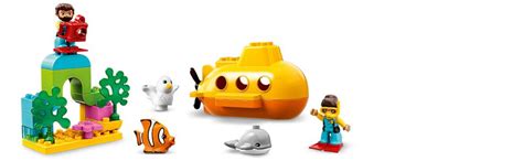 Lego Duplo Town Submarine Adventure 10910 24 Piece Building Bricks