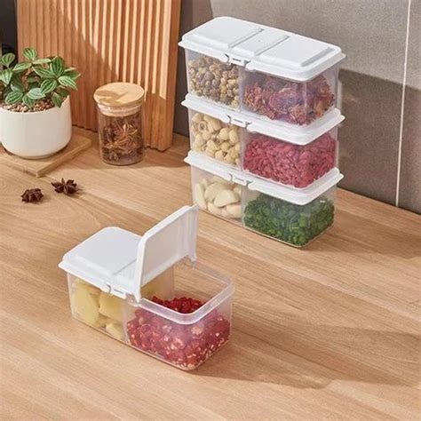 Square Plastic Fridge Container Capacity 1000 Ml At Rs 120piece In