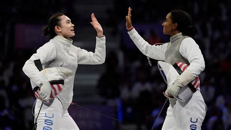 Us Womens Fencing Defeats Italy To Win First Ever Team Gold Medal In